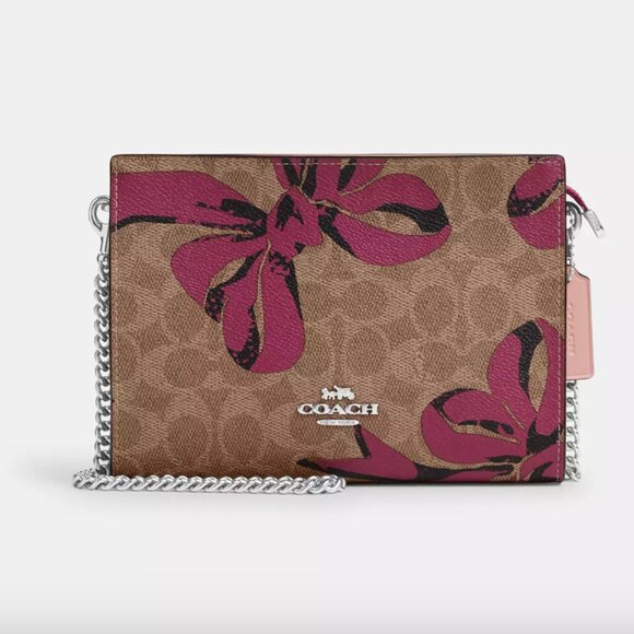 Coach | Bags | Nwt Coach Slim Crossbody Bag In Signature Canvas With ...